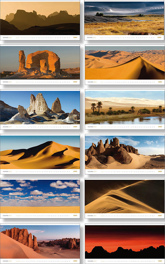 Sahara Premium Kalender 2012